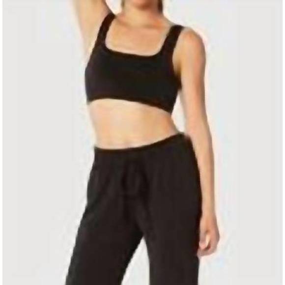 NUX | Intimates & Sleepwear | New Nux Sleek Square Bra In Black | Poshmark